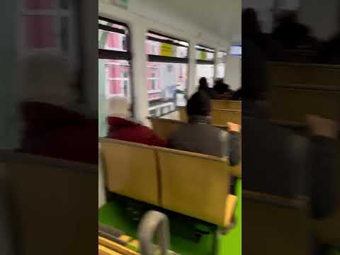 Onboard the Wuppertal Schwebebahn Germany.