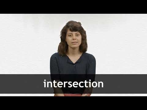 How to pronounce INTERSECTION in French
