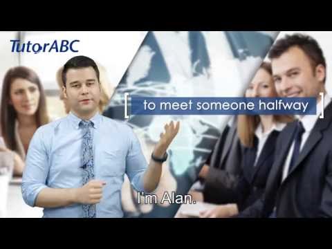 Everyday English #33 to meet someone halfway