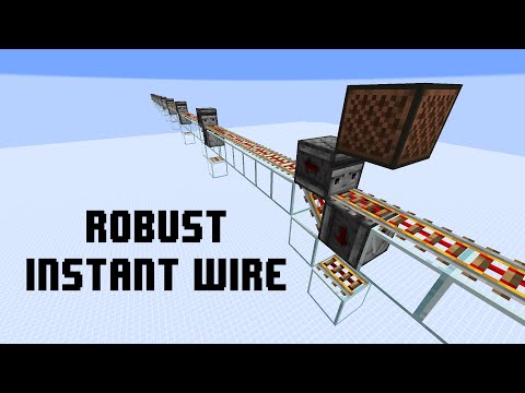 Robust Instant Wire | Minecraft