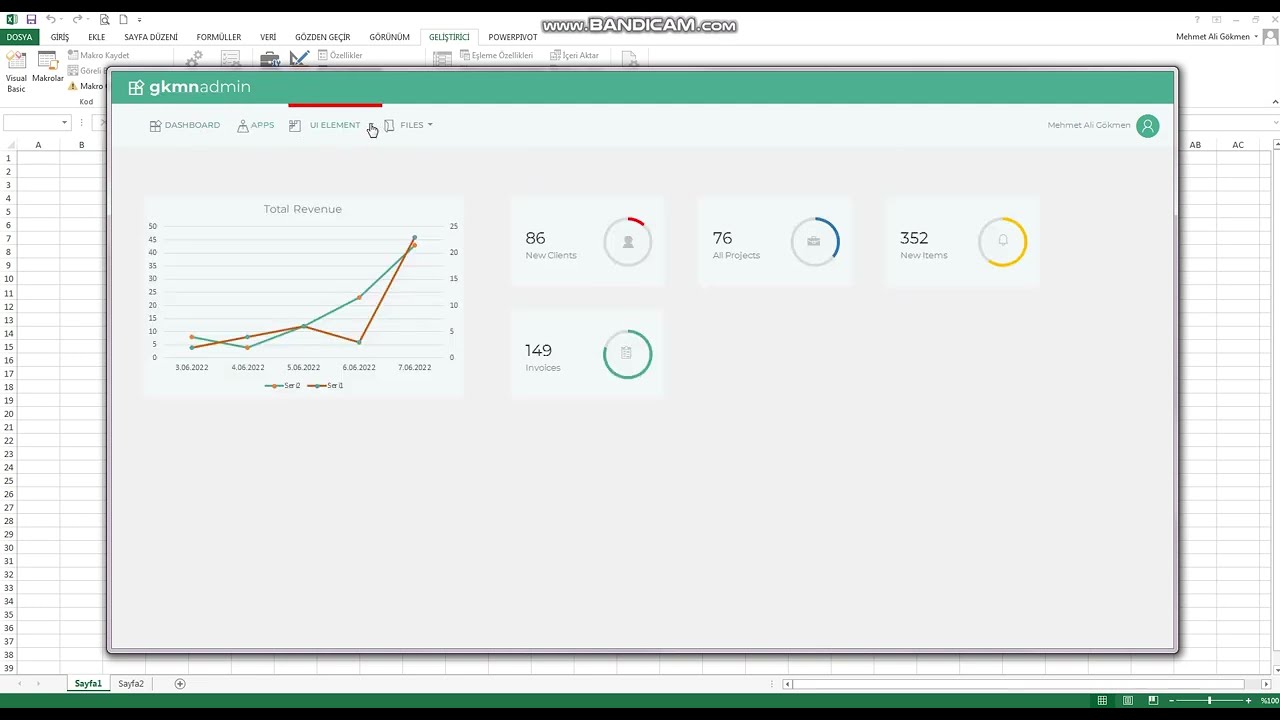 Vba Responsive DashBoard