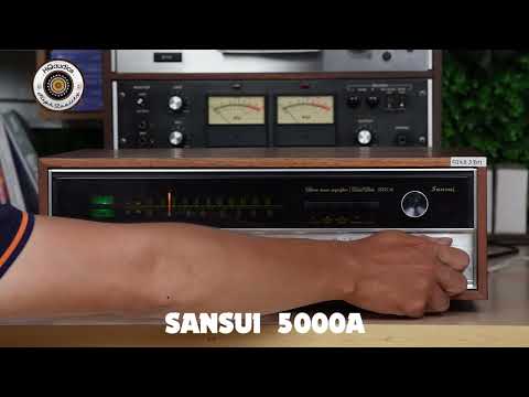 💥Beautiful Sansui 5000A receiver - Fully restored/Recapped - | Reverb