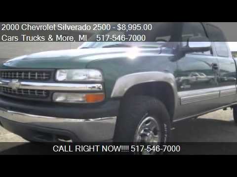 2000 Chevrolet Silverado 2500 LS Ext. Cab 4WD - for sale in