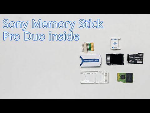What is Sony Memory Stick Pro Duo Mark 2 2GB inside?