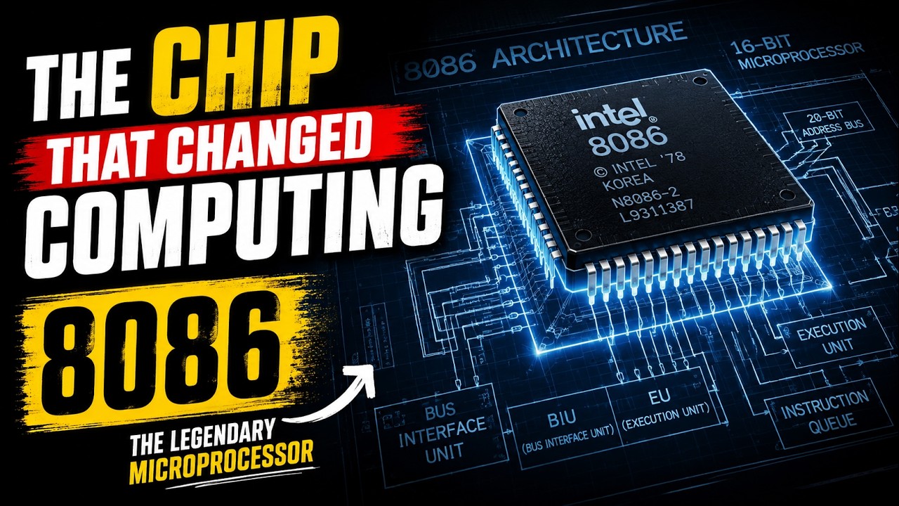 Explained for Students 8086 Microprocessor Architecture Explained | Pipelining & Design