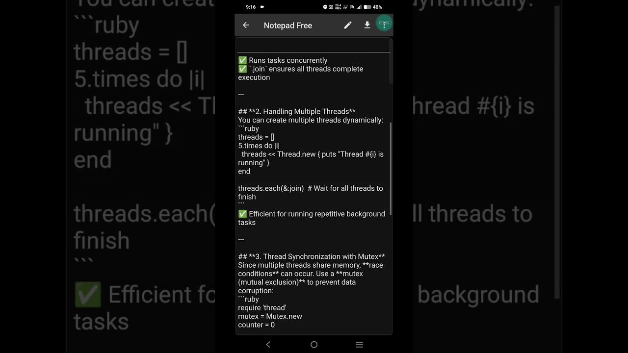 Threads and Concurrency in Ruby: Multithreading, Mutex & Synchronization Explained