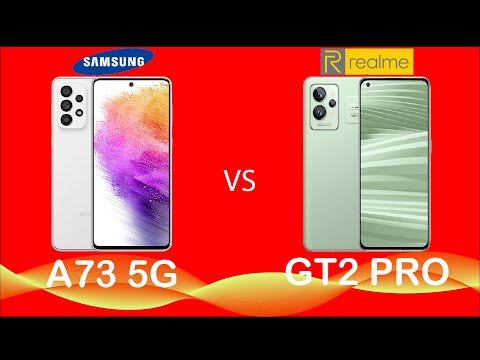 SAMSUNG GALAXY A73 5G VS REALME GT2 PRO
