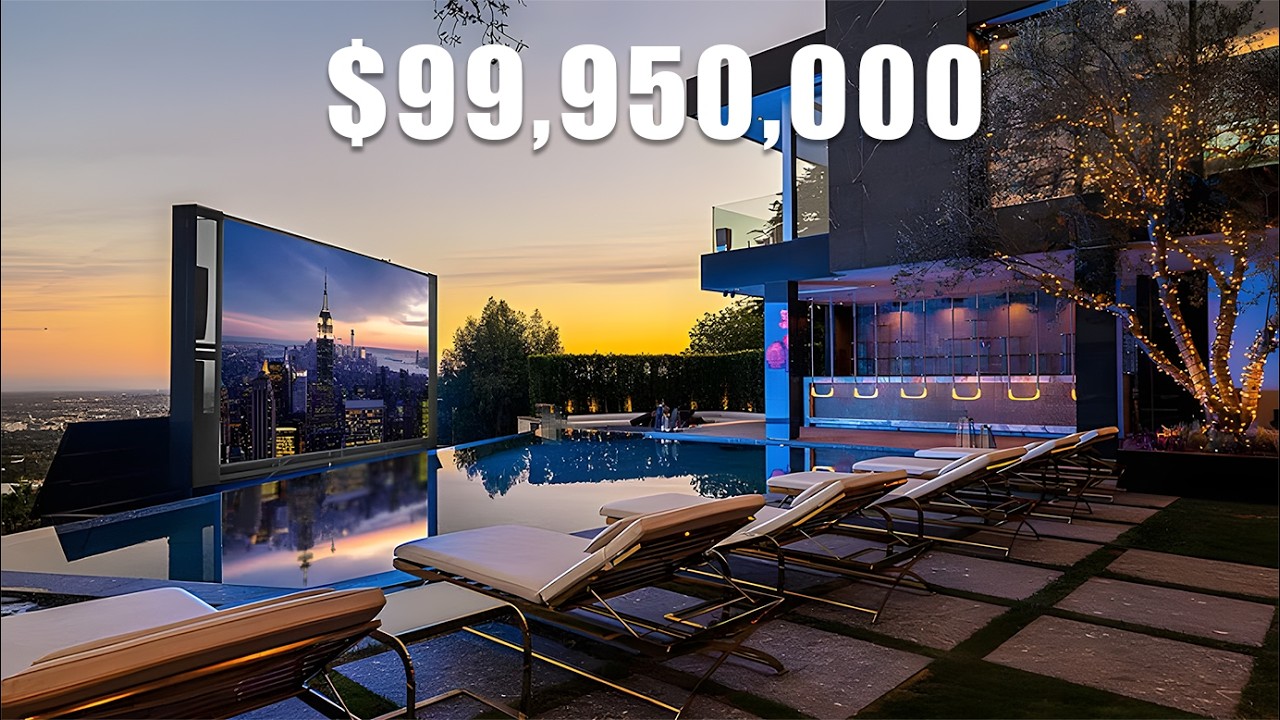 The INSANE $99,950,000 La Fin House in Bel Air You Won't Believe It!