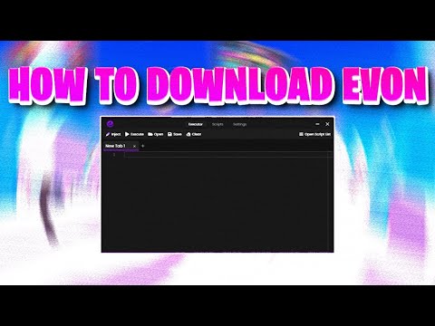 BEST ROBLOX EXECUTOR | LEVEL 8 EXECUTOR EVON V4 | KEYLESS | ROBLOX HACK | DOWNLOAD FREE