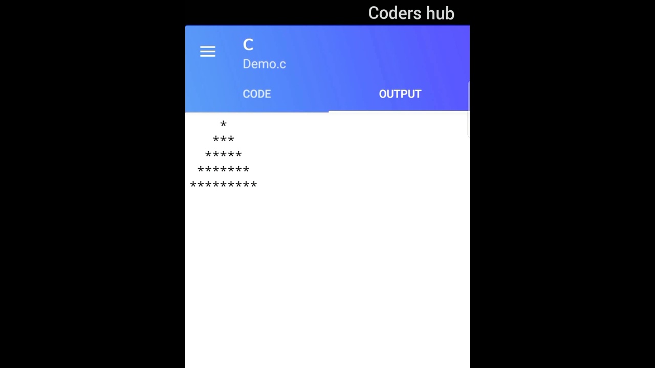 #09 |Programming for beginners| |C Language|Pattern printing|#coding #c #pattern #code #programming