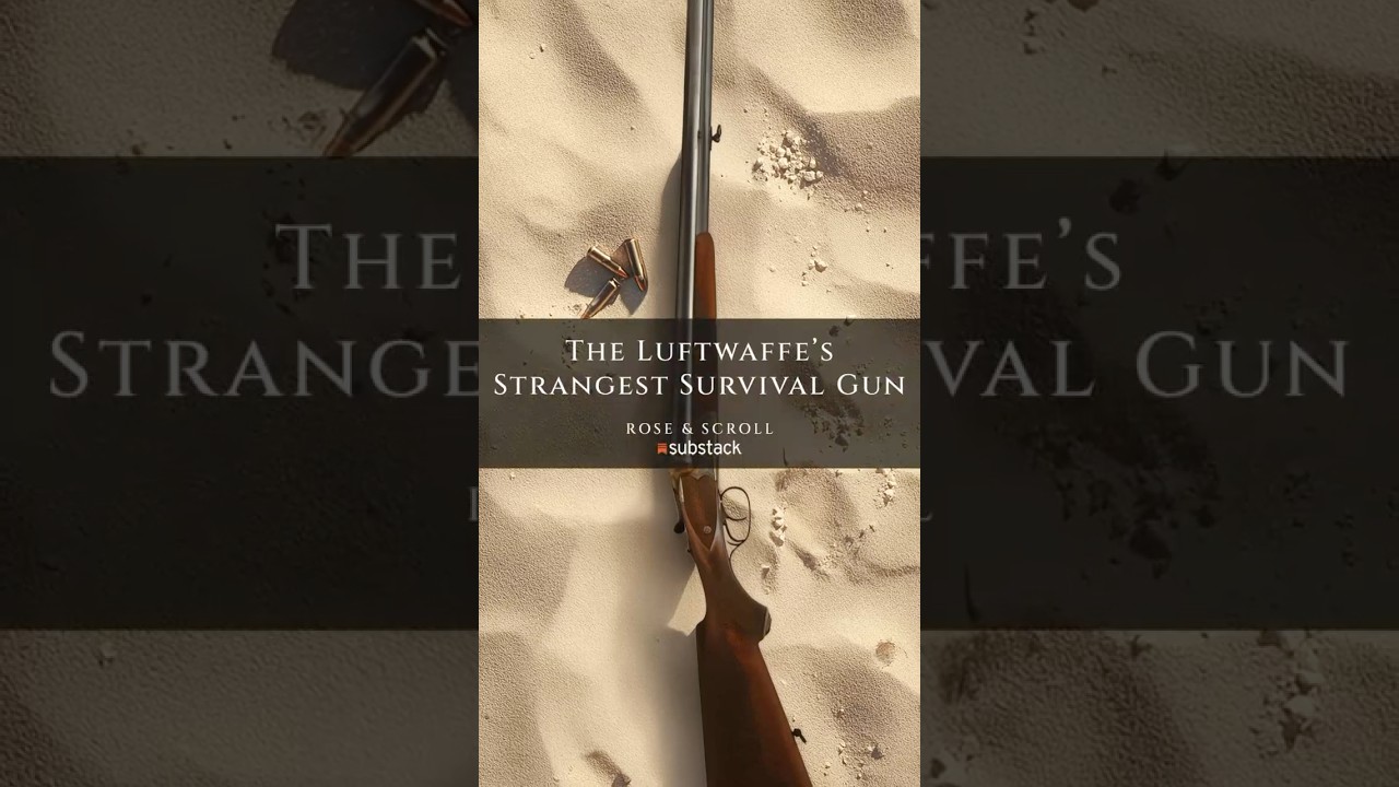 “The Luftwaffe’s Strangest Survival Gun”