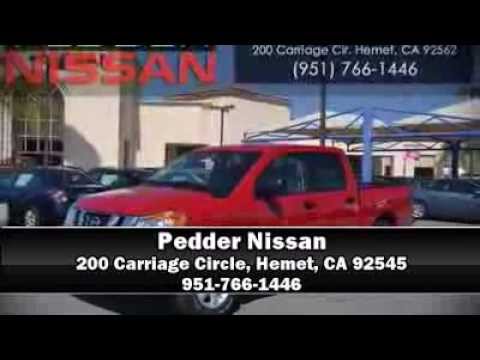 2011 Nissan Titan SV Truck Crew Cab at Pedder Nissan in Hemet, CA
