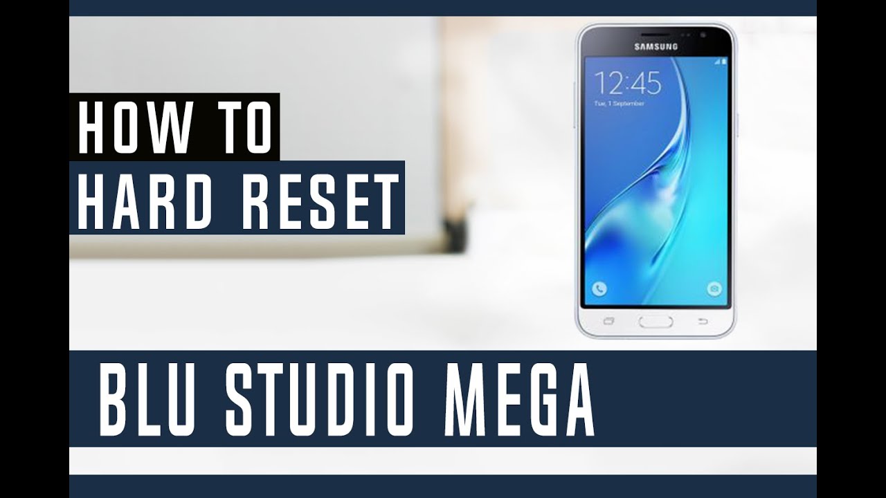 How to Restore Blue Studio Mega 2016 to Factory Settings - Hard Reset