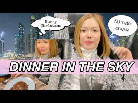 DINNER IN THE SKY DUBAI | LIFETIME EXPERIENCE | FILIPINA LIFE IN DUBAI | AloeVlogs