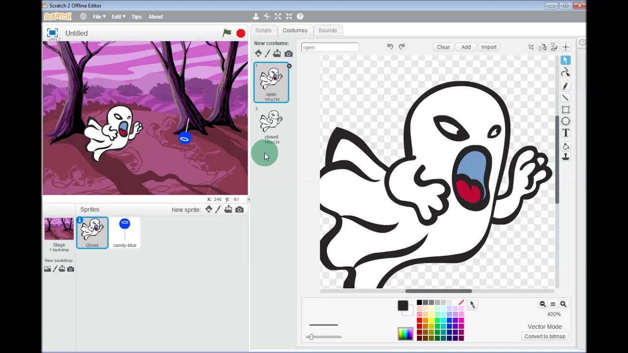 Scratch Tutorial 4: Sensing, Broadcasting & Variables