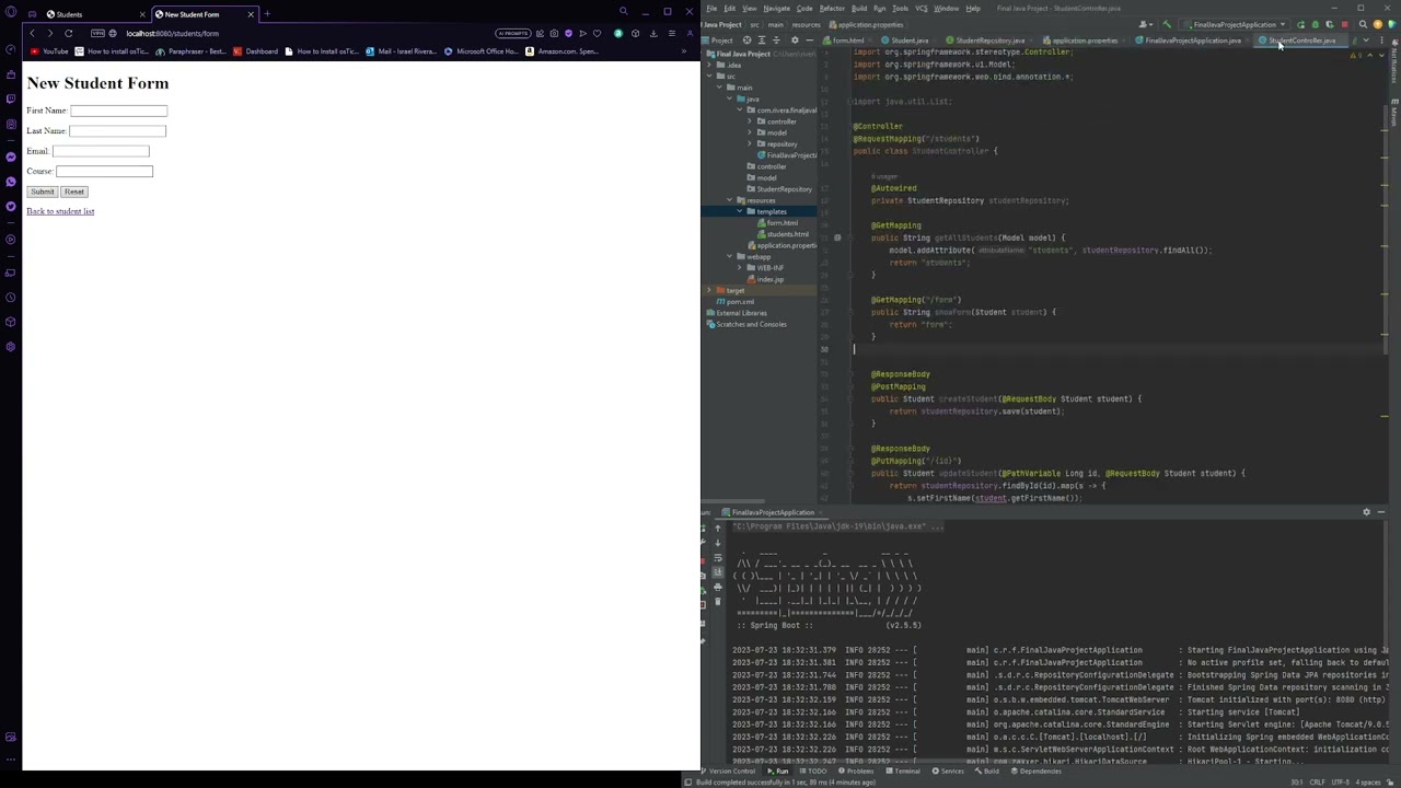 Advanced Java Programming Project