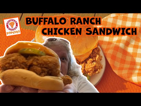 Popeyes Buffalo Ranch Chicken Sandwich In Niagara Falls!! | Jackie's Space