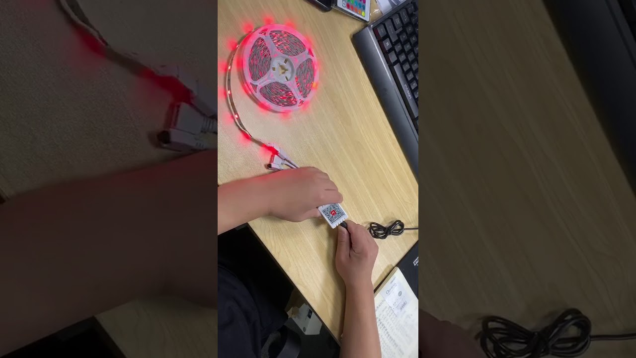 Reset the light strip device video