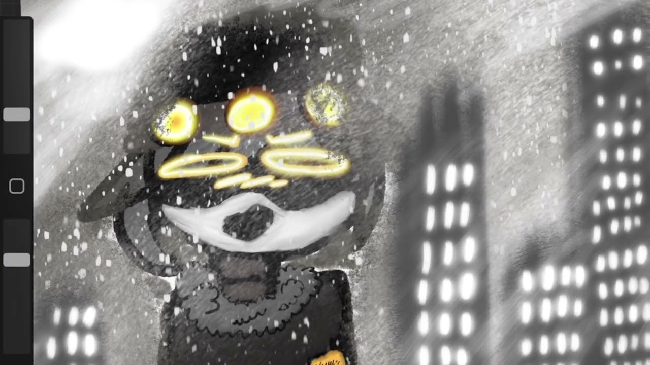 MURDER DRONES N DRAWN IN PROCREATE