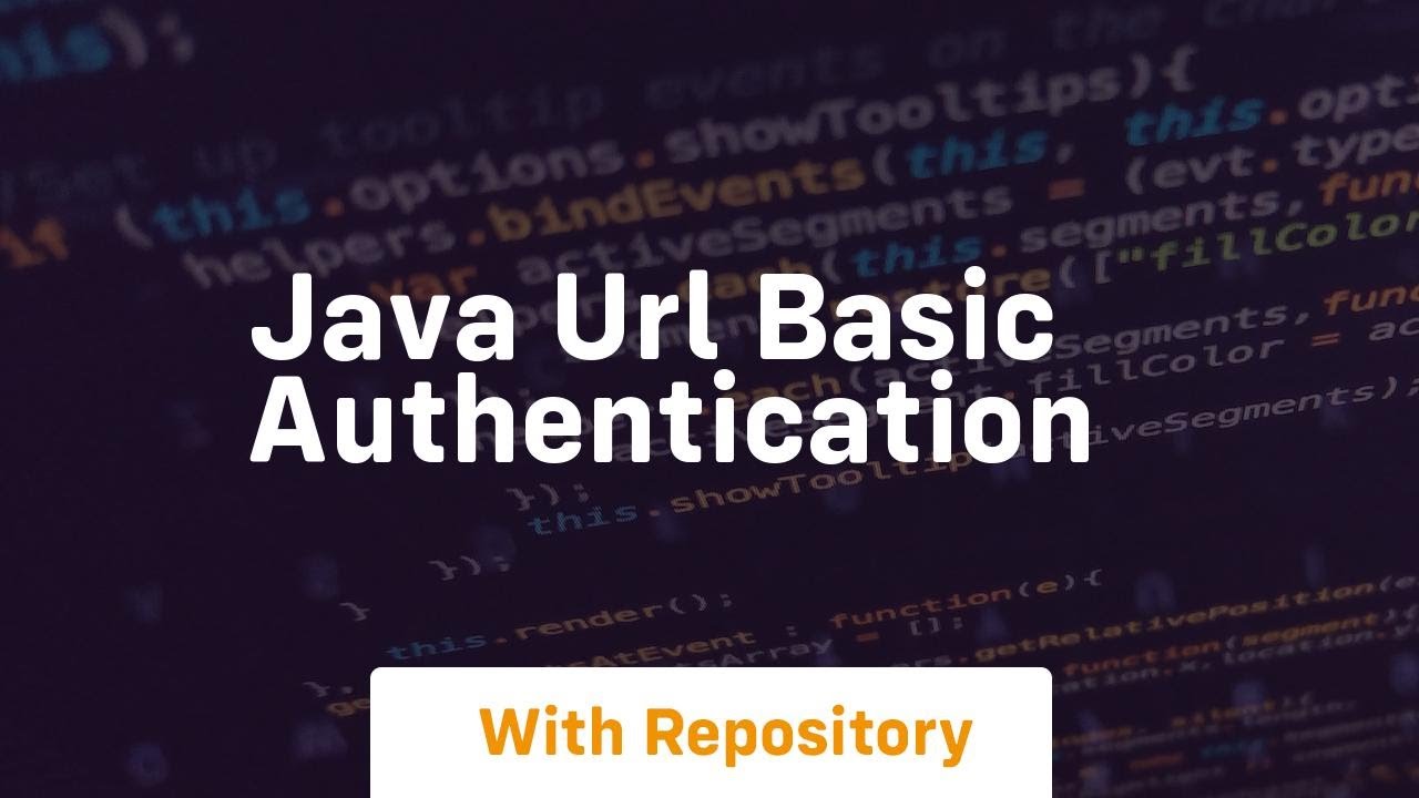 java url basic authentication