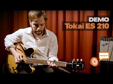 Tokai "ES 210 SR Premium Red Nitro" MADE IN JAPAN | Reverb