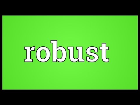 Robust Meaning