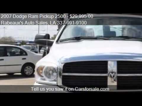 2007 Dodge Ram Pickup 2500 for sale in Lafayette, LA 70503 a