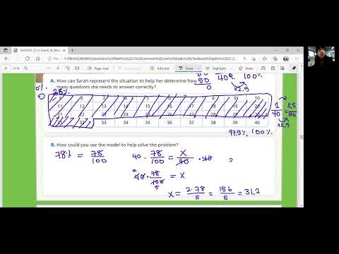 EnVision Math 6 Lesson 6-4: Estimate to Find Percent