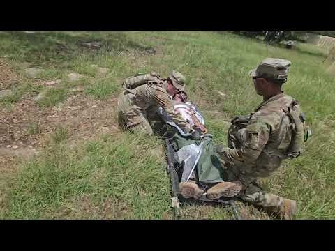 Delta 25-35 68W vid 29: 2nd PLT Practice run #army #medics