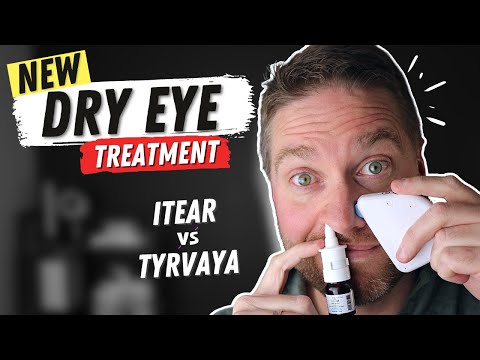 New Neurostimulation Treatment For Dry Eyes: ITear VS Tyrvaya Review