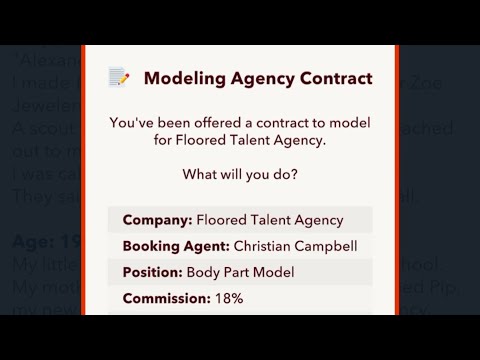 Bitlife Model Job Pack!How to become a famous model in Bitlife!