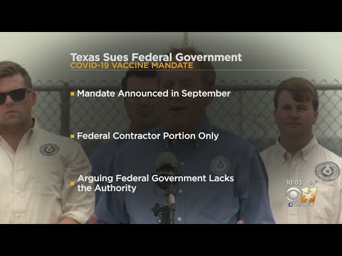 Texas, 10 Other States Sue Biden Administration Over COVID-19 Vaccine Mandate