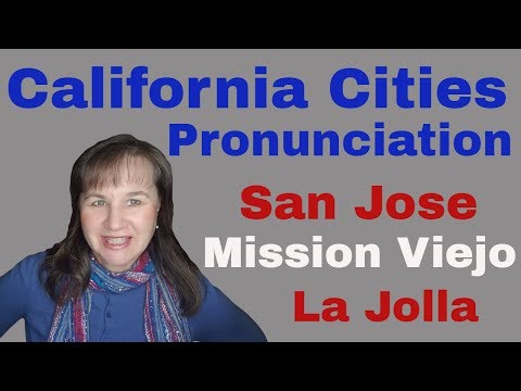 California City Names Pronunciation
