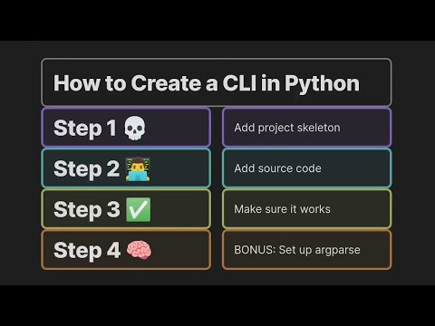How to Make a CLI in Python