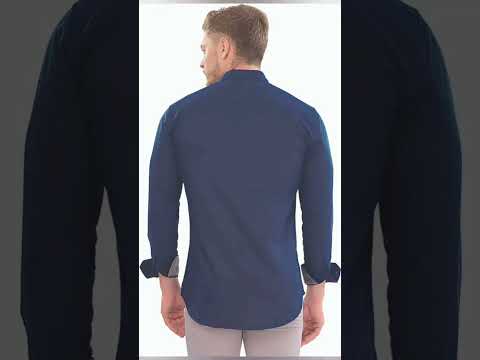Men's Cotton Blend Stitched Solid Full Sleeve Shirt | Rs 329 | Join Our WhatsApp channel