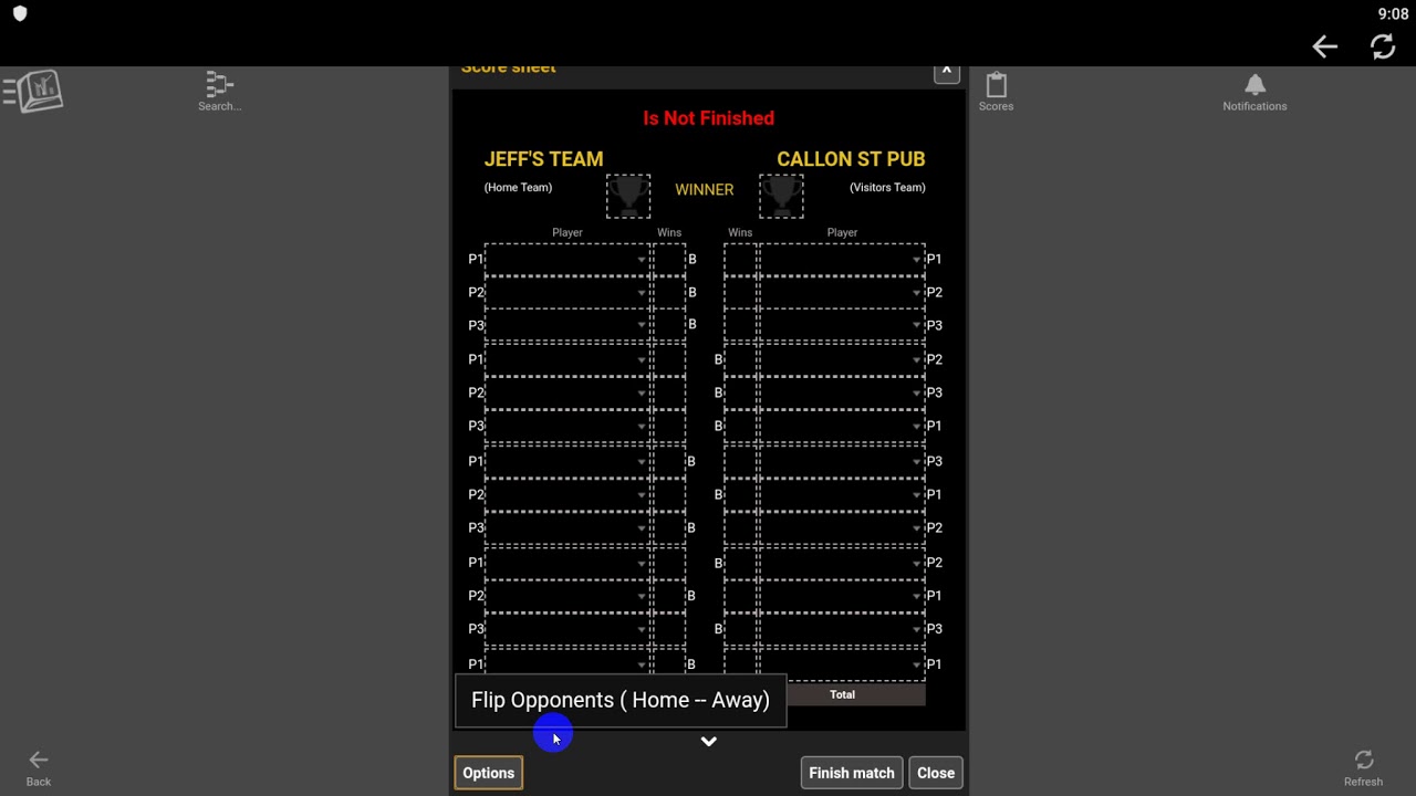 Compusport Scorekeeper Instructions