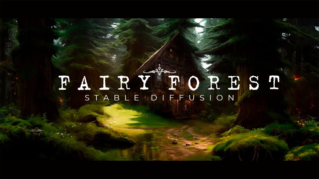 Fairy Forest - AI - Stable Diffusion inpaint timelapse