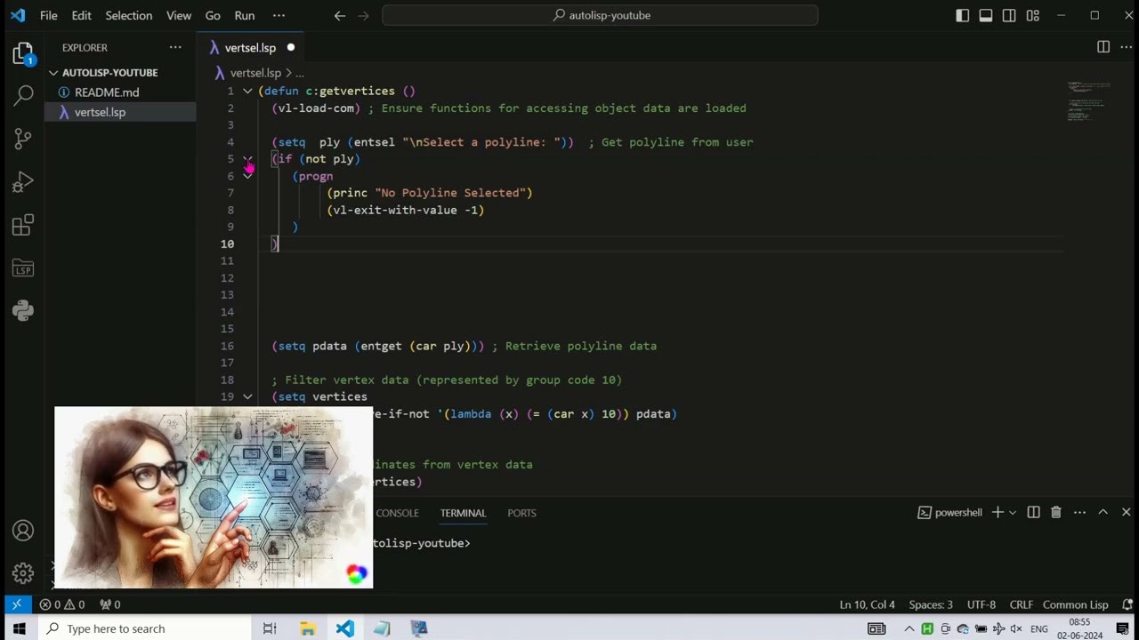 AutoLISP Hand on Tutorial - 5