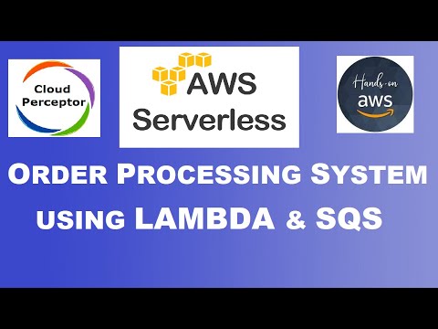 AWS Serverless Order Processing System using Lambda, SNS and SQS (Simple Queue Service)