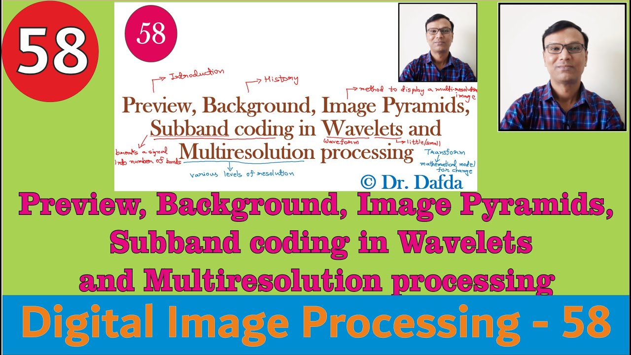 Preview,Background, Image Pyramids,Subband coding in Wavelets & Multiresolution processing|Transform