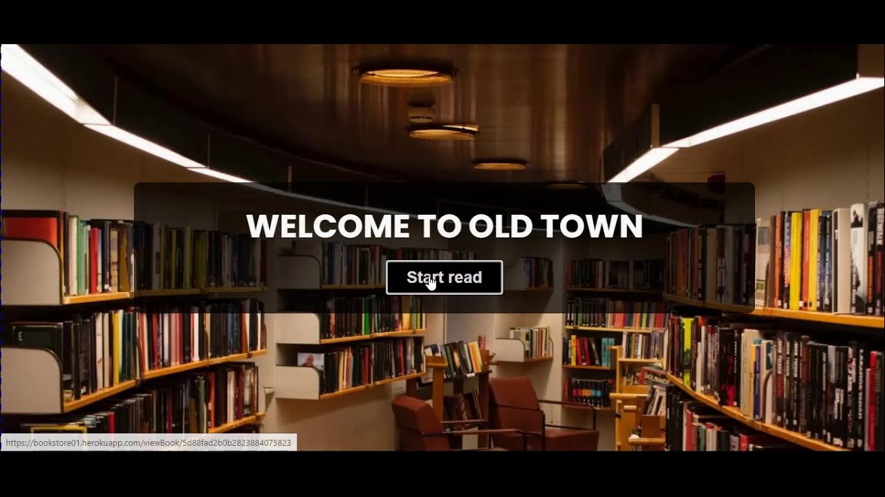 Github project - Bookstore (subtitles)