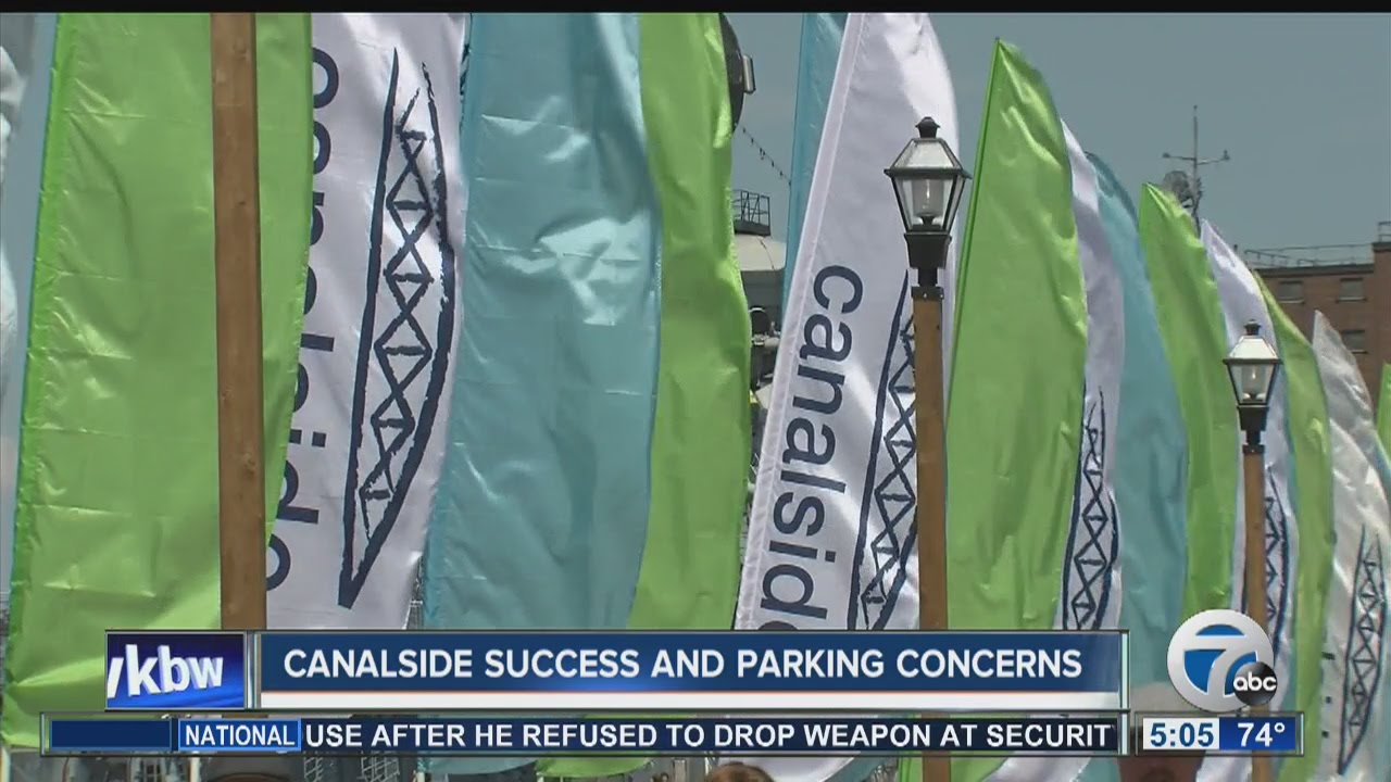 Canalside parking issues