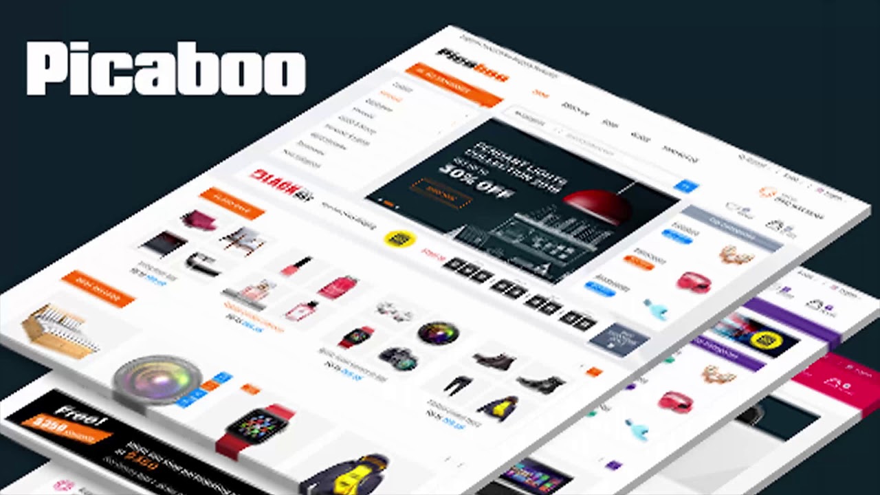Picaboo - Electronics eCommerce Template | Themeforest Website Templates and Themes