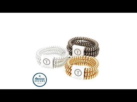 Teleties Set of 9 Small Hair Ties Metallic Colors