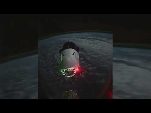 ISS View of SpaceX Crew 10 Dragon Docking