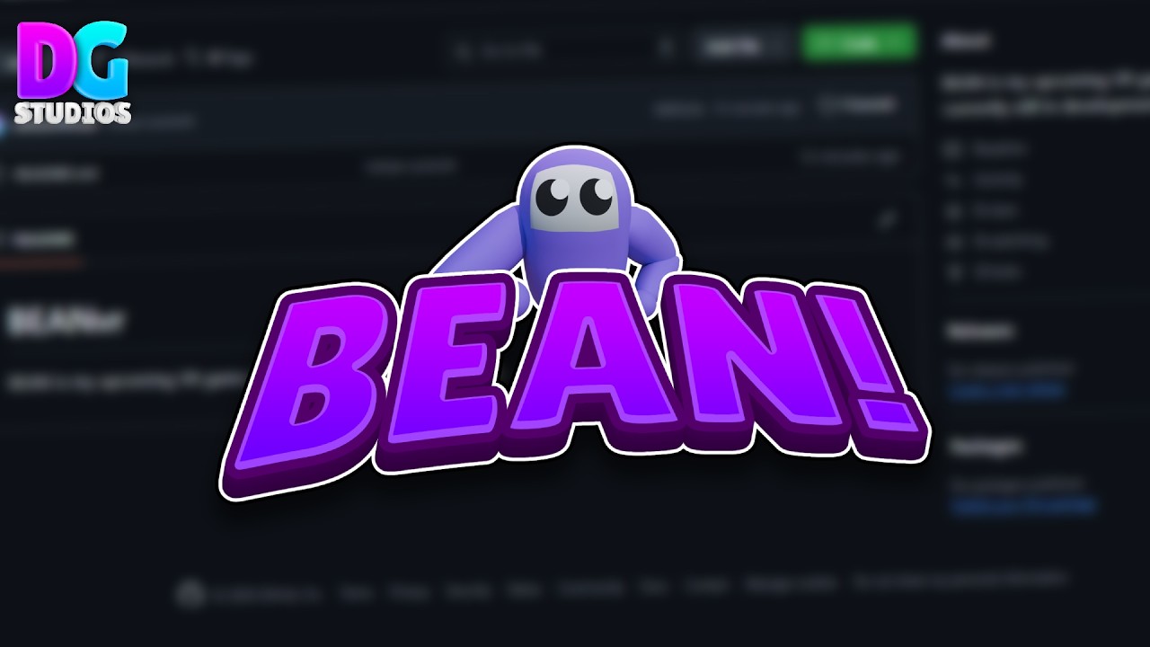 BEAN! | GitHub Announcement | DG Studios