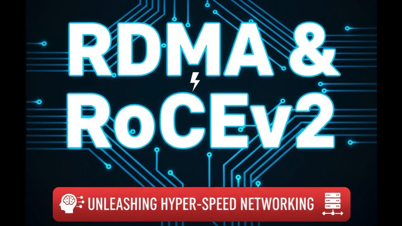 RDMA & RoCEv2 EXPLAINED: The Secret High-Speed Network Behind AI & HPC