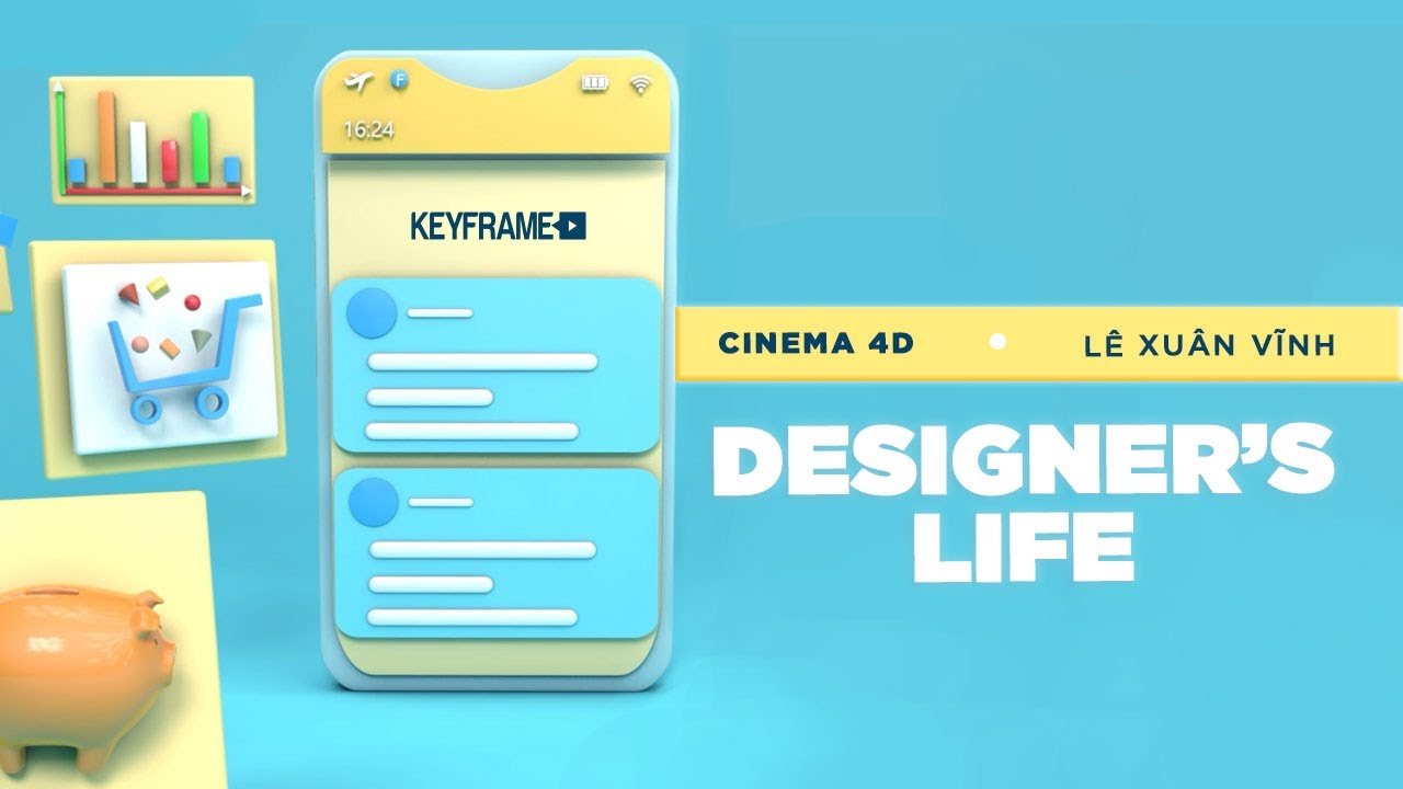 Khoá học Cinema 4D Basic - Keyframe