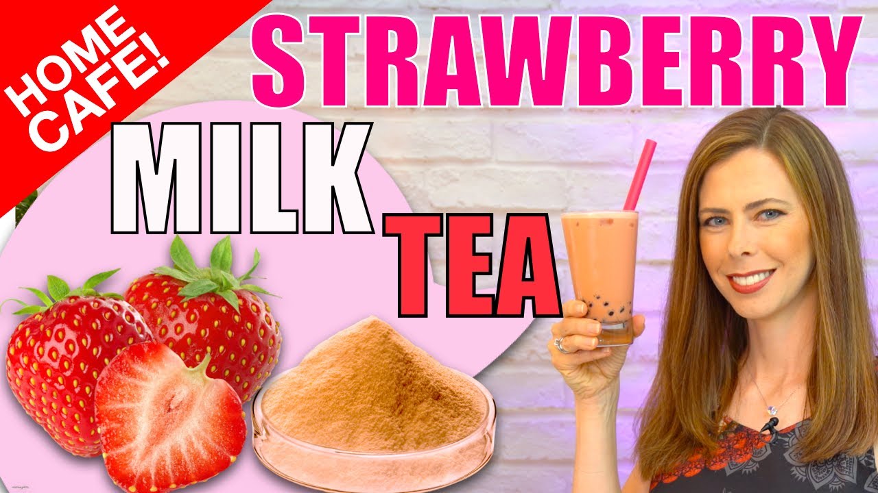 How to Make Strawberry Milk Bubble Tea