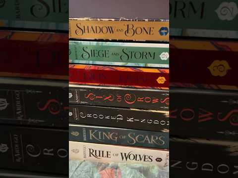 Grishaverse books! #shadowandbone #sixofcrows
